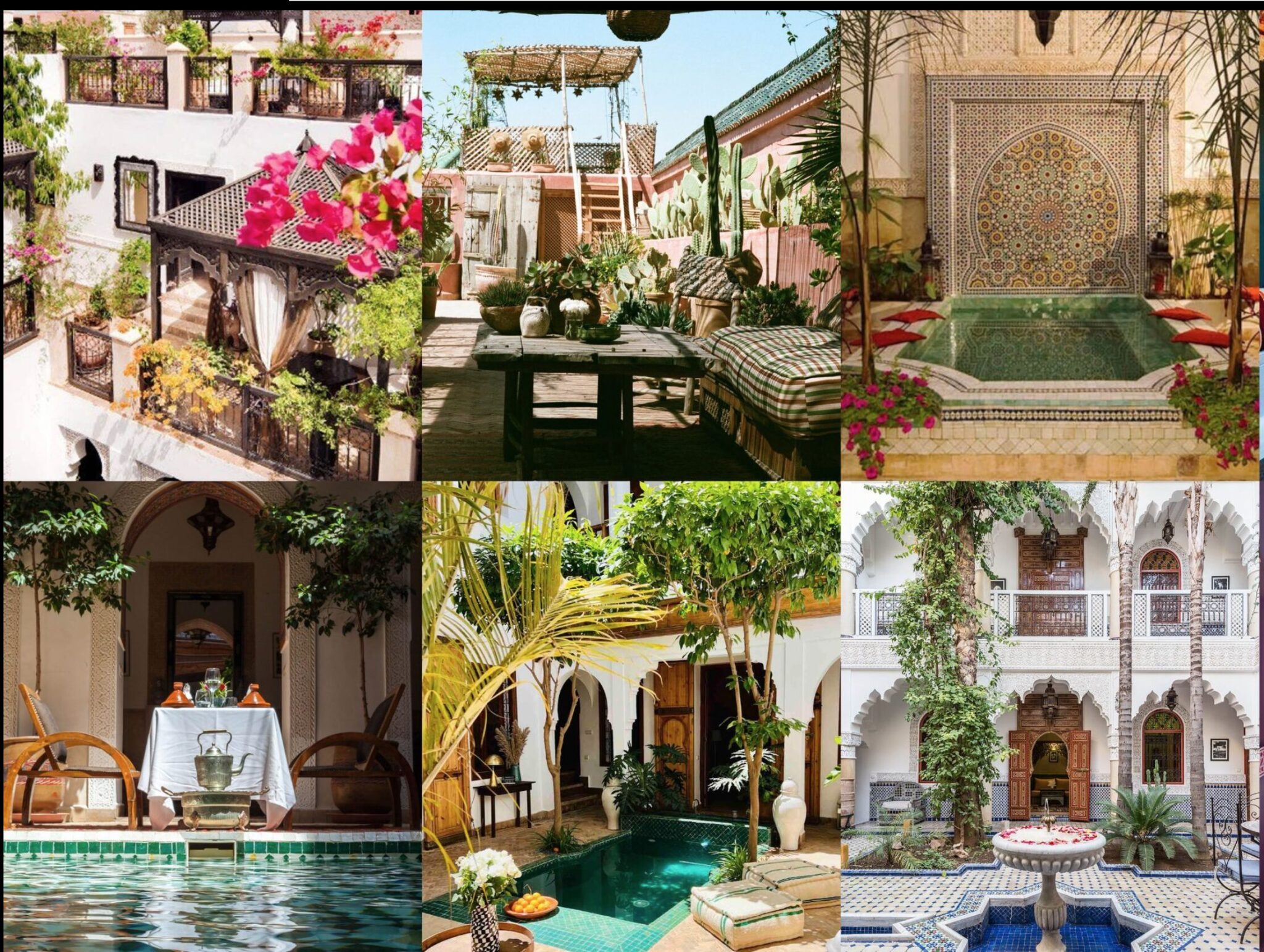 Conde Nast Traveller The prettiest riads in Marrakech 2025 - Riad Botanica